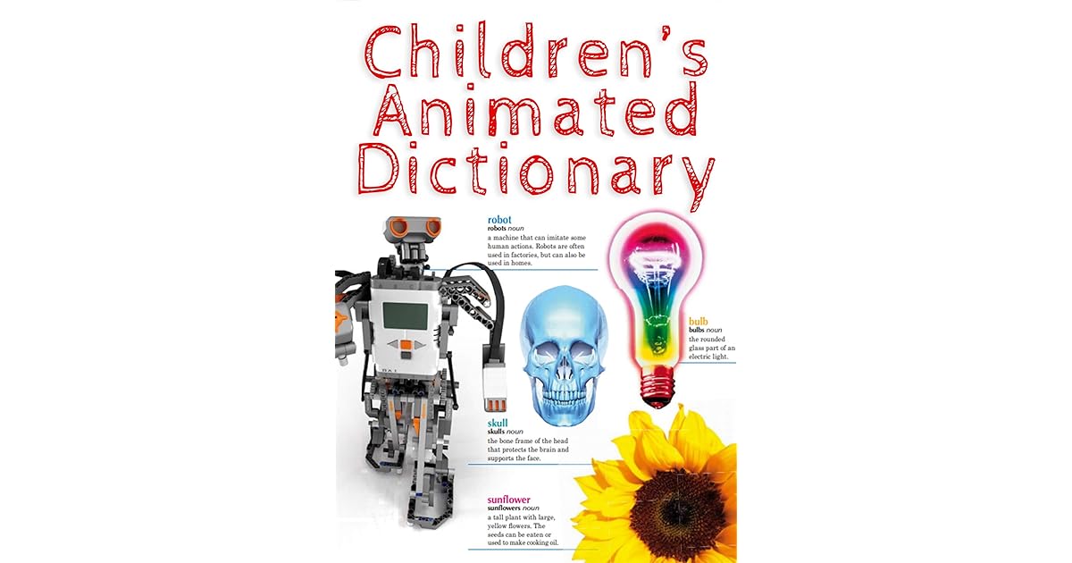 Children’s Animated Dictionary book by john to