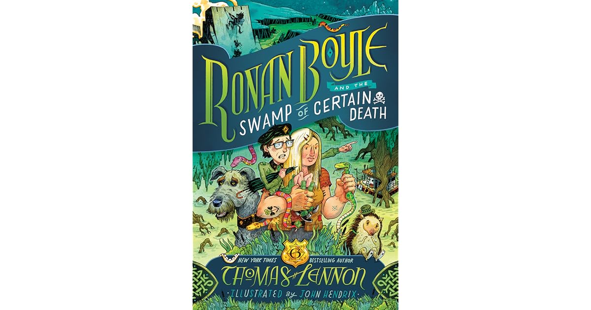 Book giveaway for Ronan Boyle and the Swamp of Certain Death (Ronan ...