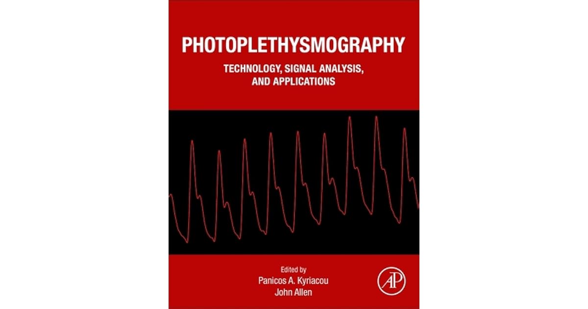 Photoplethysmography: Technology, Signal Analysis and Applications by ...