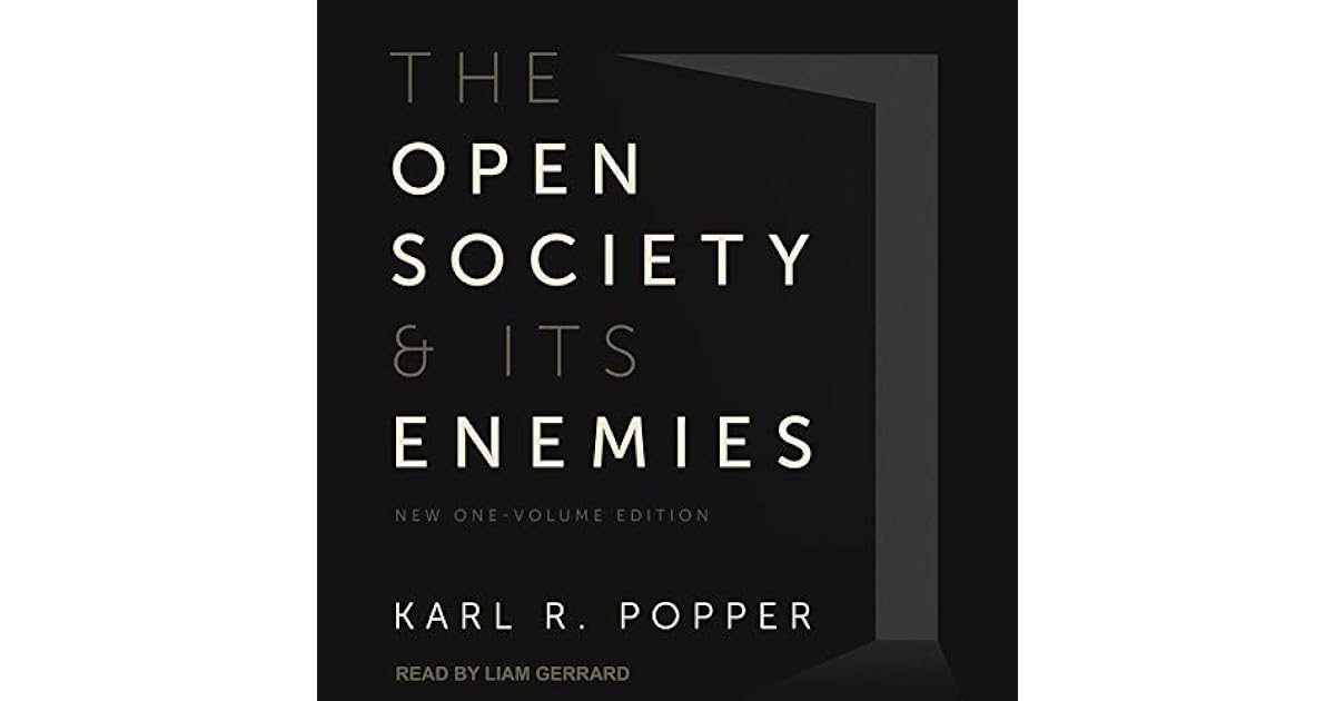 The Open Society and Its Enemies: New One-Volume Edition by Karl Popper