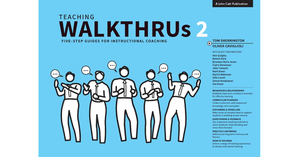 Teaching Walkthrus 2: Five-Step Guides to Instructional Coaching by Tom ...