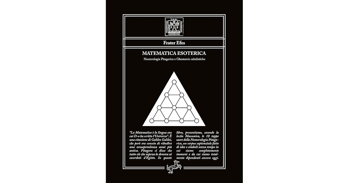 Matematica Esoterica: Numerologia Pitagorica e Ghematrie cabalistiche ...