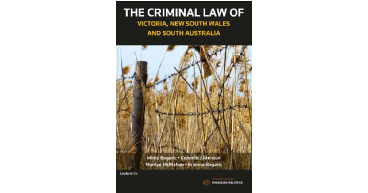 The ciminal law of Victoria, New South Wales and South Australia by ...