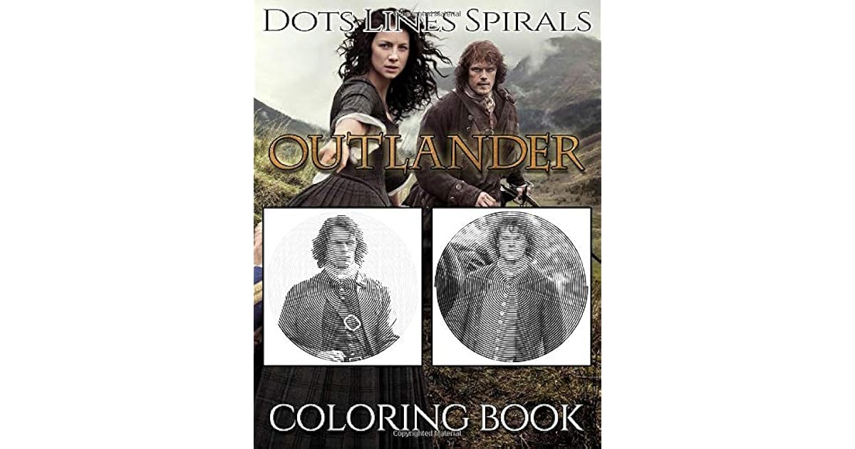 Outlander Dots Lines Spirals Coloring Book: Outlander Color Puzzle ...