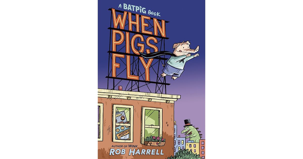 Book giveaway for Batpig: When Pigs Fly by Rob Harrell Aug 26-Sep 25, 2021