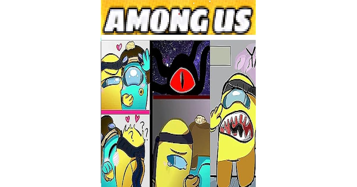 IMPOSTER SAD LOVE MOMENT -AMONG US COMIC BOOK by Vivian J. Williams