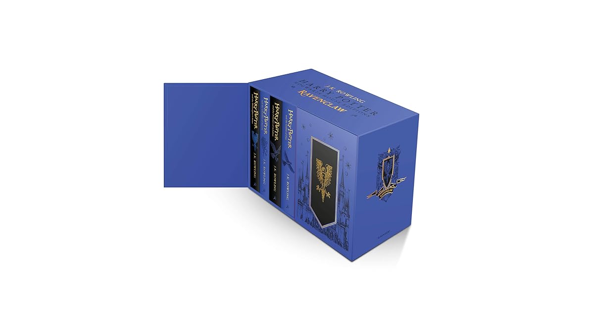 Harry Potter Ravenclaw House Editions Hardback Box Set by J.K. Rowling