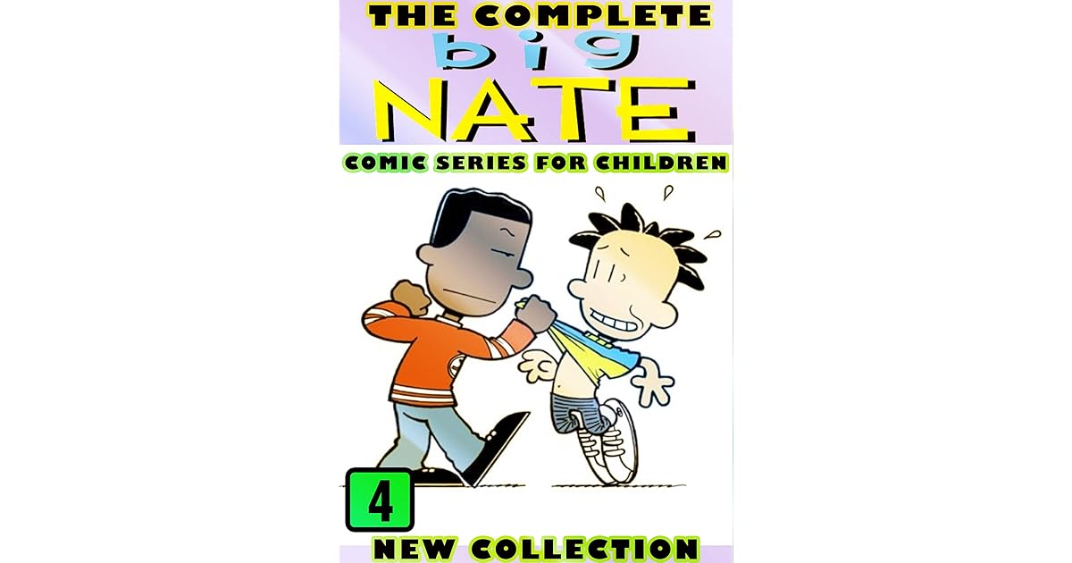 New-Complete-Big-Nate: Book 4 Include Vol 10-11-12 -Funny Comics ...