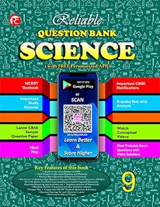 Reliable Question Bank Class 9 Science Book Chapterwise & Topicwise ...