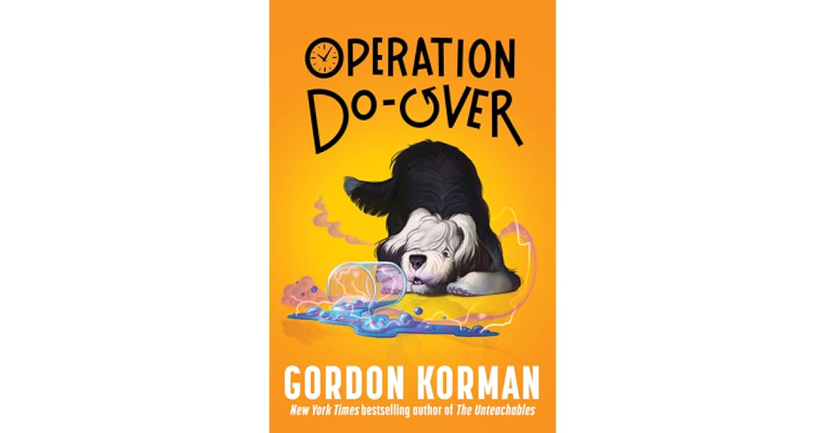 Book giveaway for Operation Do-Over by Gordon Korman Dec 18-Jan 17, 2022