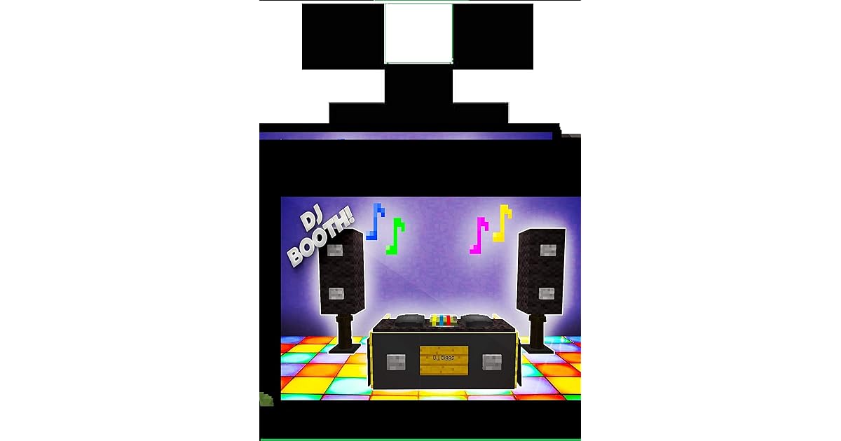 Minecraft- How to make a DJ Booth. by Leslie M. Allen