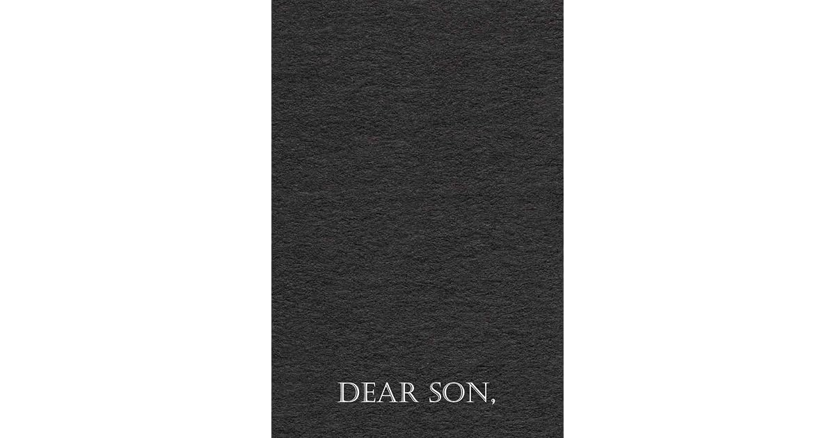 DEAR SON Letters To My Son From Dad Blank Journal A Thoughtful