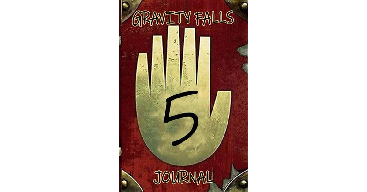 Gravity Falls Journal 5: Gravity Falls Prop Book Journal | Gravity ...