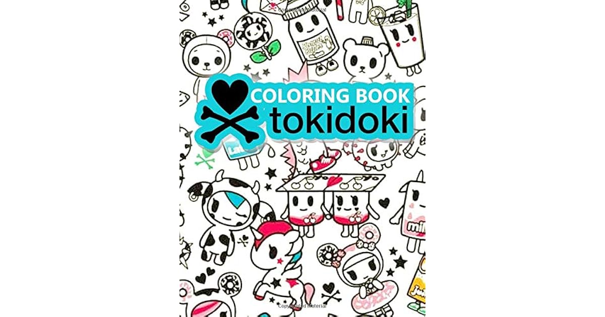 tokidoki Coloring Book: Funny Coloring Books for Adults by Tokidoki Books