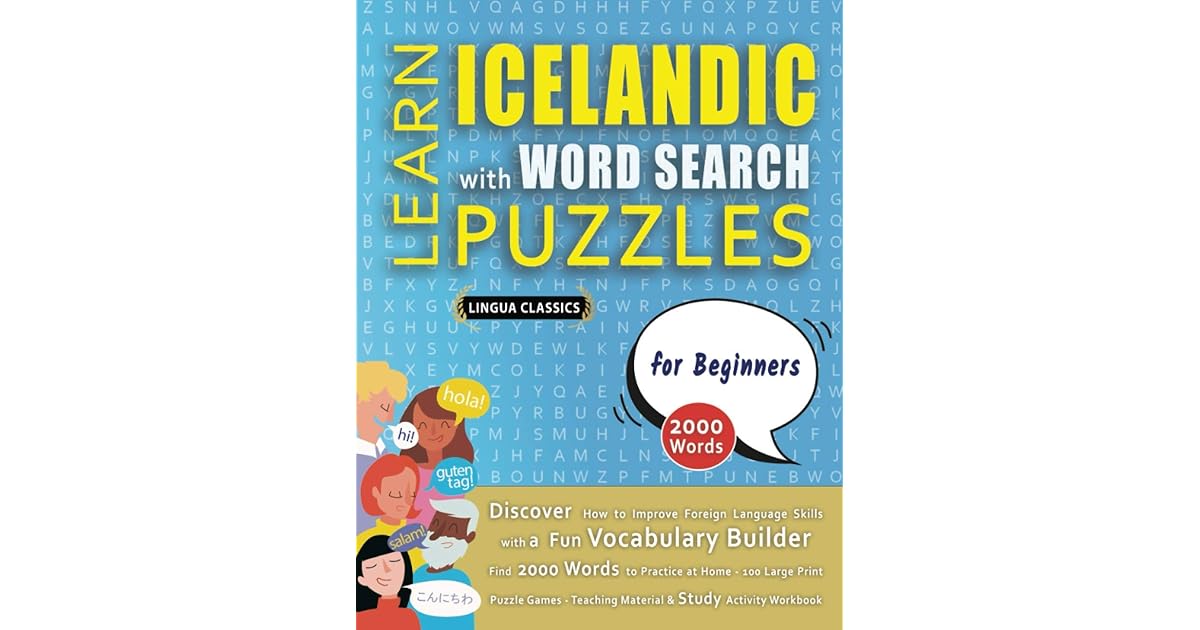 LEARN ICELANDIC WITH WORD SEARCH PUZZLES FOR BEGINNERS - Discover How ...