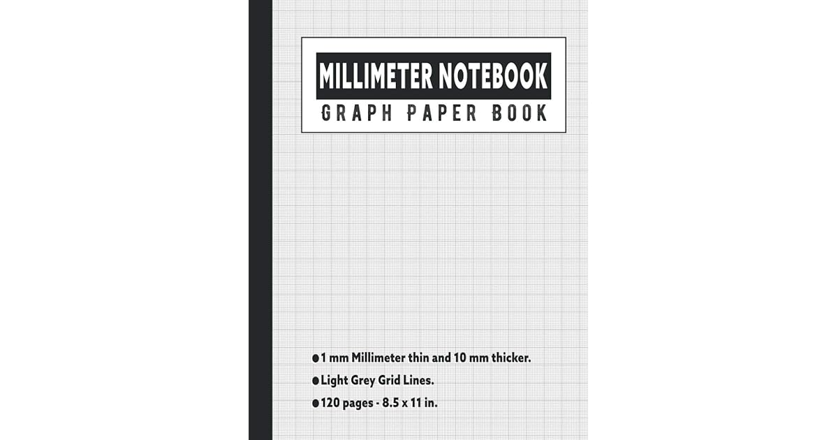 Millimeter Notebook: 1 mm Millimeter thin and 10 mm thicker - Light ...