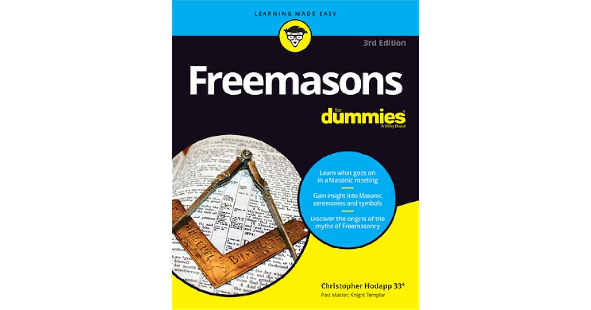 Freemasons for Dummies by Christopher L. Hodapp