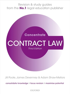 {PDF} Read Contract Law Concentrate: Law Revision and Study Guide BY Jill Poole on Android | GM ...