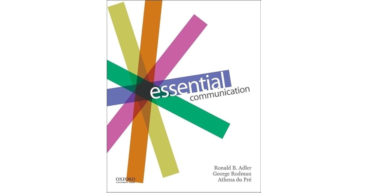 Essential Communication by Ronald B. Adler