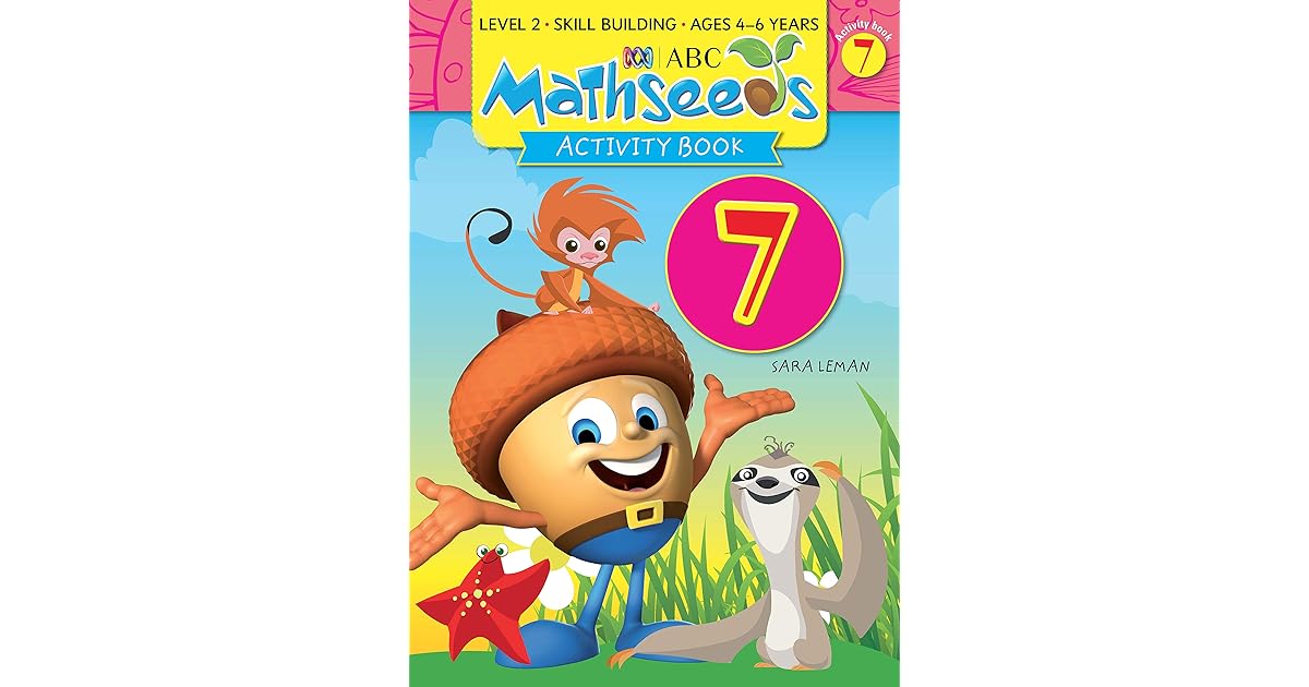 ABC Mathseeds Activity Book 7 Level 2 Ages 4-6 by Pascal Press