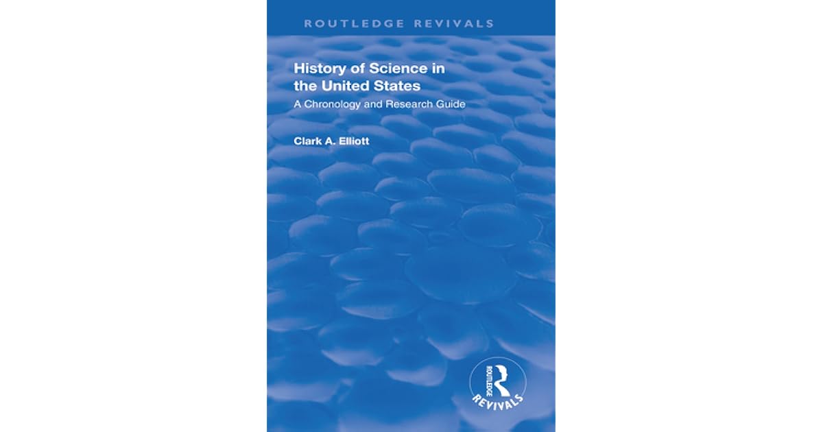 History Of Science In The U S By Clark A Elliott history-of-science-in-the-u-s-by-clark-a-elliott