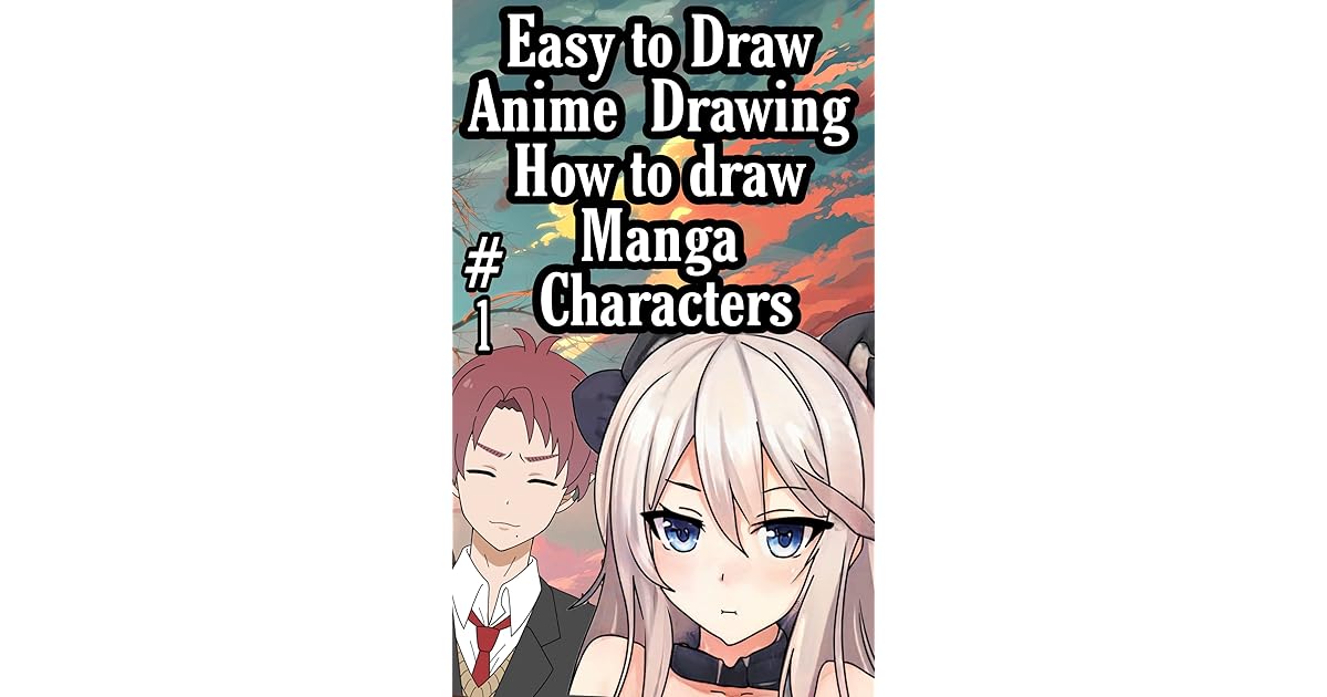 Easy to Draw Anime Drawing How to draw Manga Characters #120 Characters ...