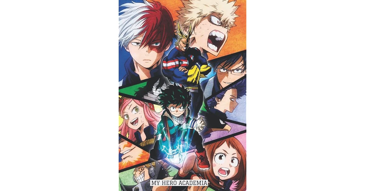 My Hero Academia Notebook: Shoto Todoroki Deku Izuku Midoriya Katsuki ...