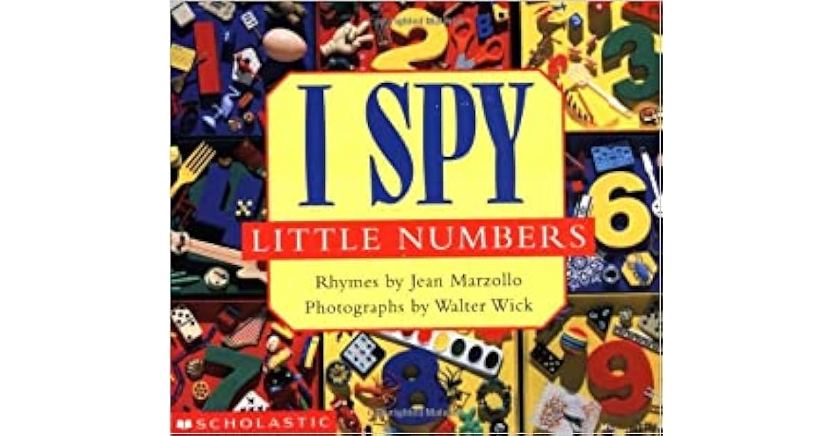 I Spy Little Numbers (I Spy Board Books) by Jean Marzollo