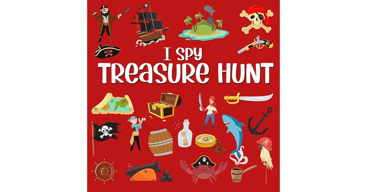 I Spy Treasure Hunt: Fun Pirates Activity Book For Toddlers And ...