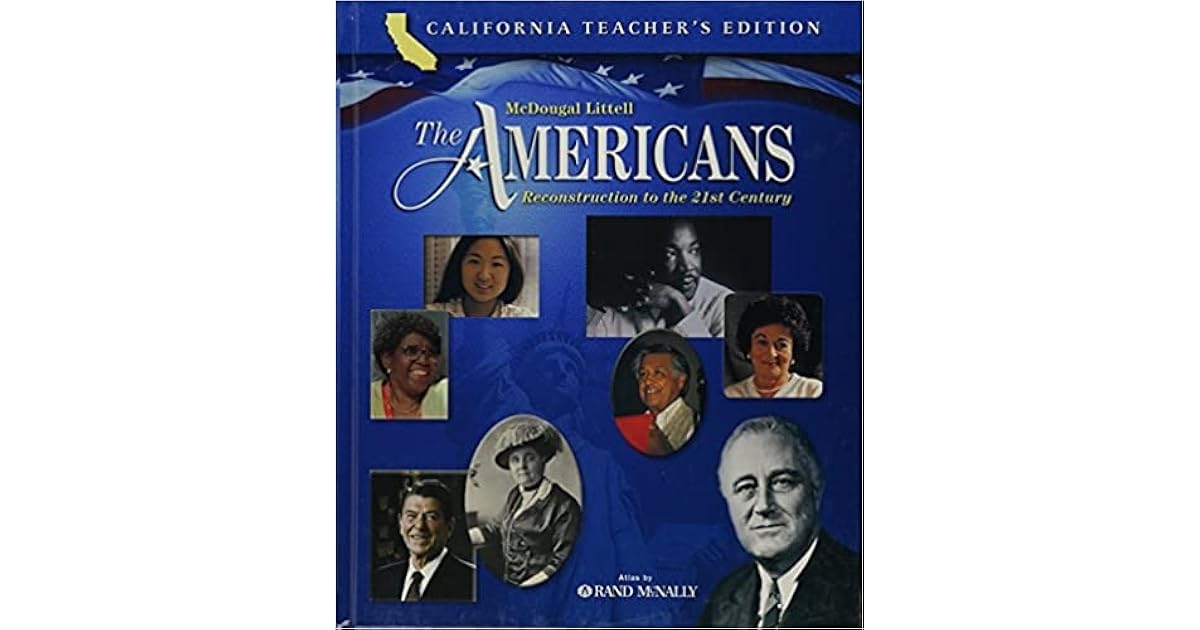 McDougal Littell The Americans: Reconstruction to the 21st Century by ...