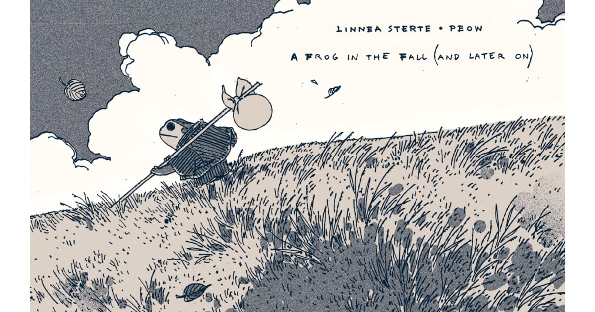 A frog in the fall by Linnea Sterte