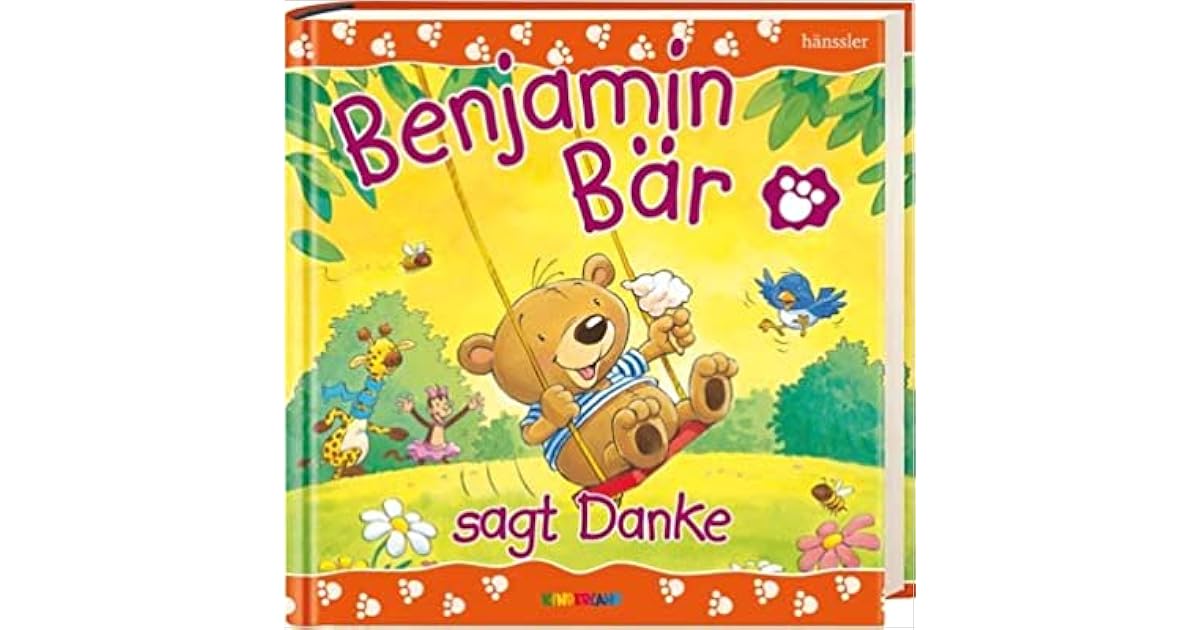 Benjamin Bär sagt danke by Claire Freedman