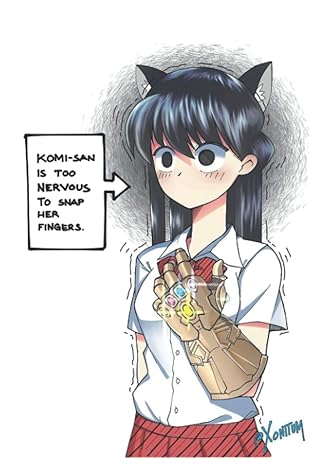 Komi San Can't Communicate Infinity Komi Notebook: by Joshua Mc Pherson