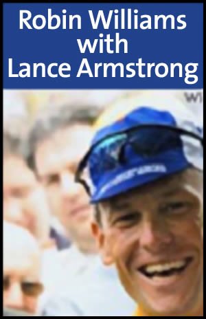 Robin Williams @ audible.com® with Lance Armstrong by Robin Williams