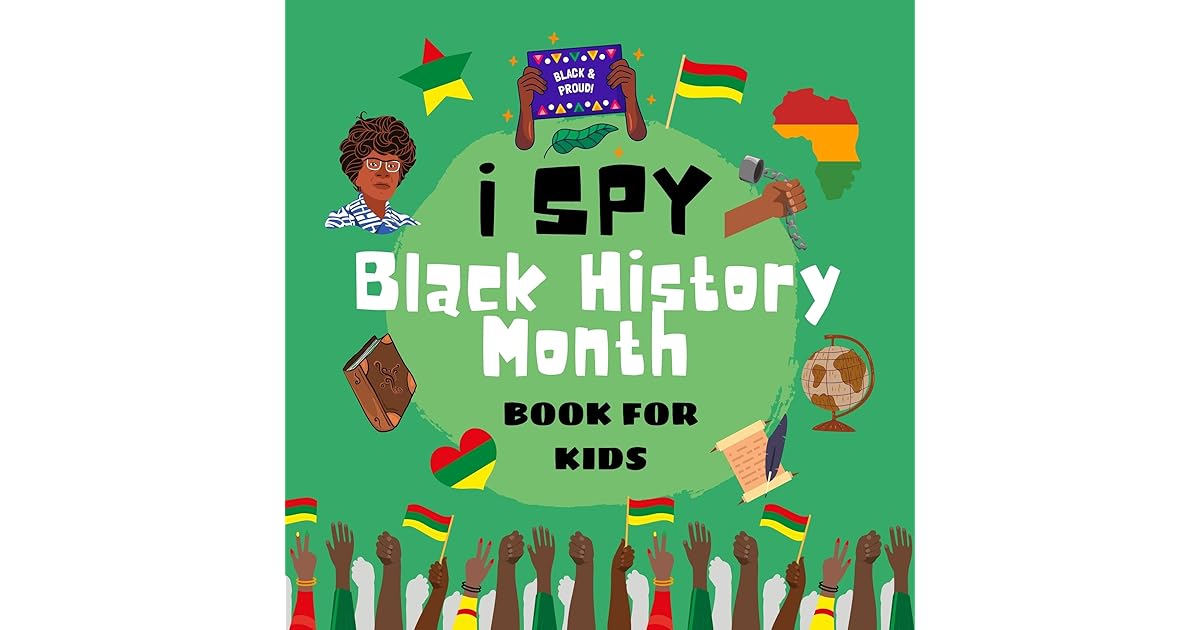 I Spy Black History Month BOOK FOR KIDS: Fun & Interactive Activity and ...