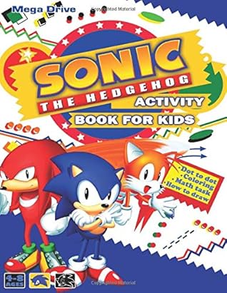 Sonic The Hedgehog Activity Book For Kids: Mazes, Dot to Dot, Coloring ...