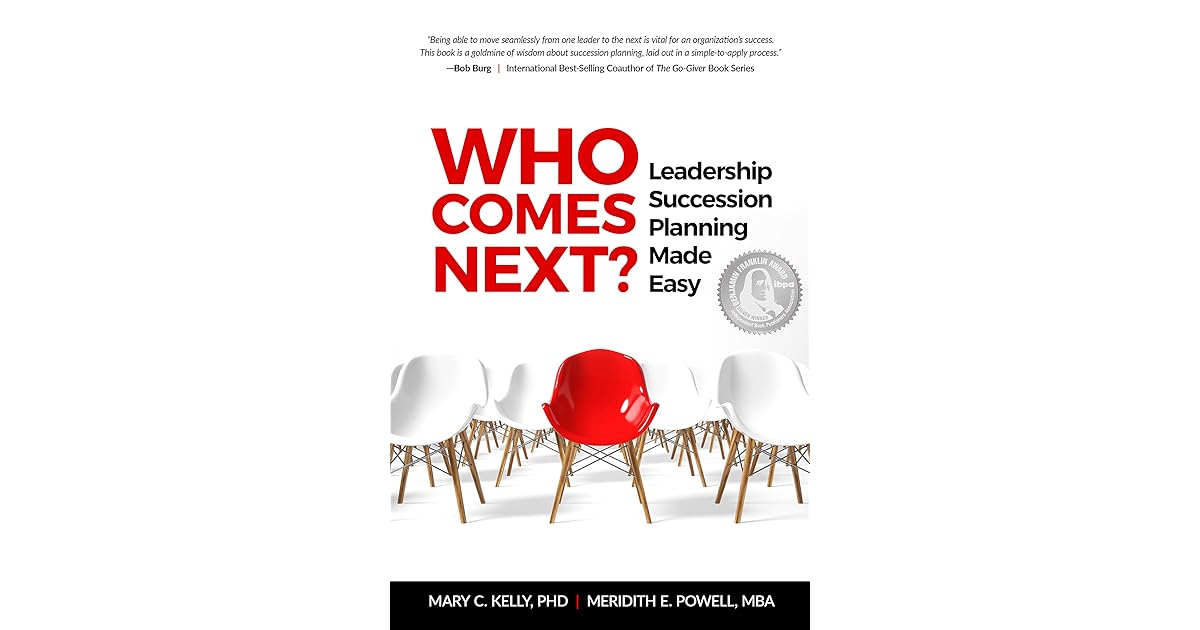 Book giveaway for Who Comes Next?: Leadership Succession Planning Made ...
