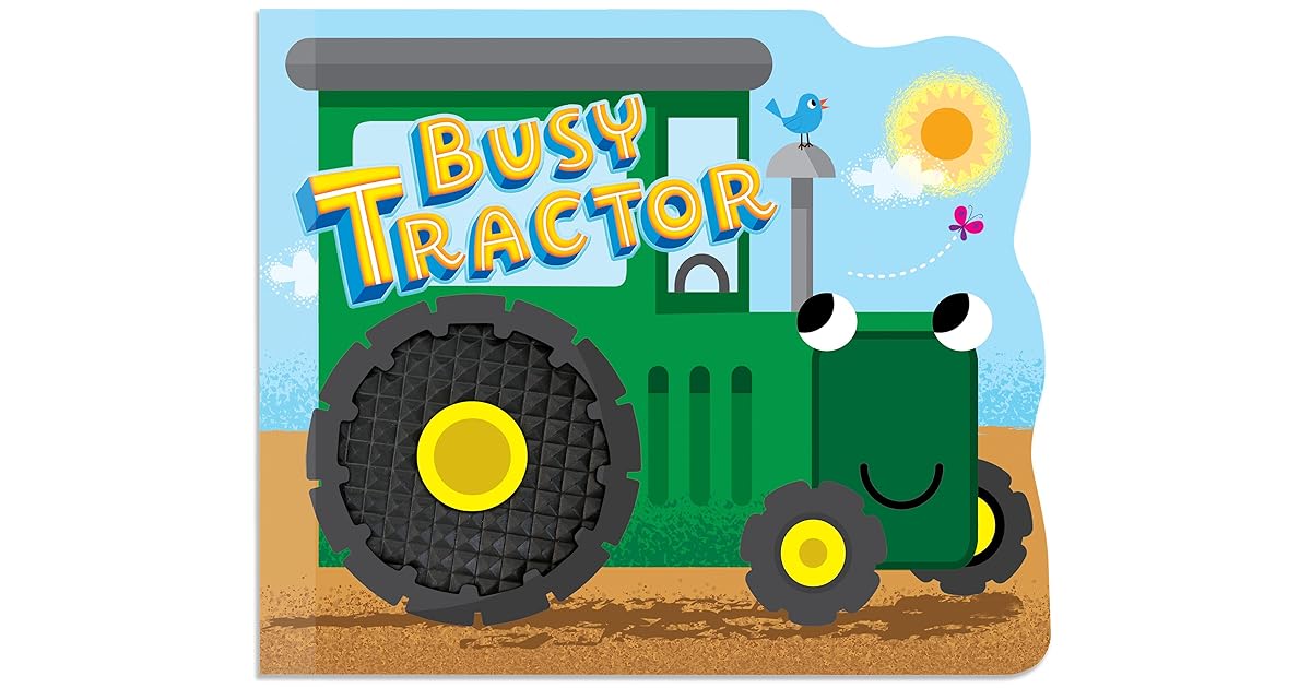 Busy Tractor - Touch and Feel Board Book - Sensory Board Book by Little ...