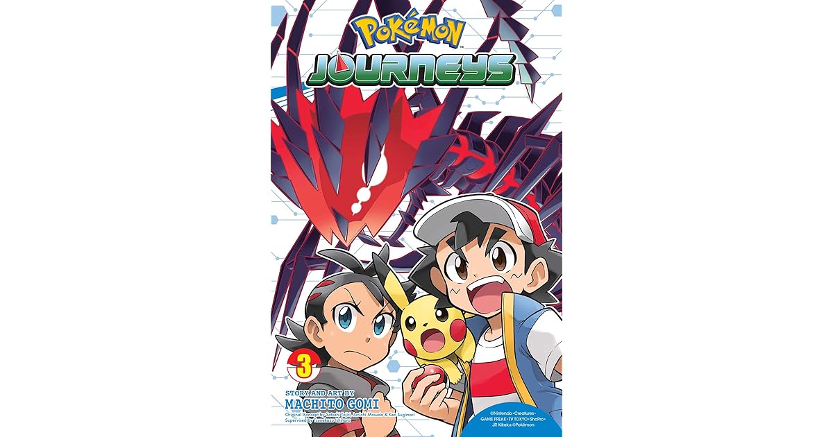 Pokémon Journeys, Vol. 3 by Machito Gomi