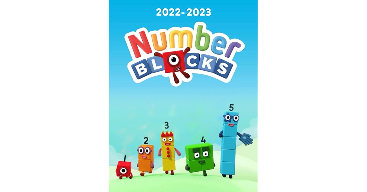 Numberblocks 2022 Calendar: Animated Series Mini Planner Jan 2022 to ...