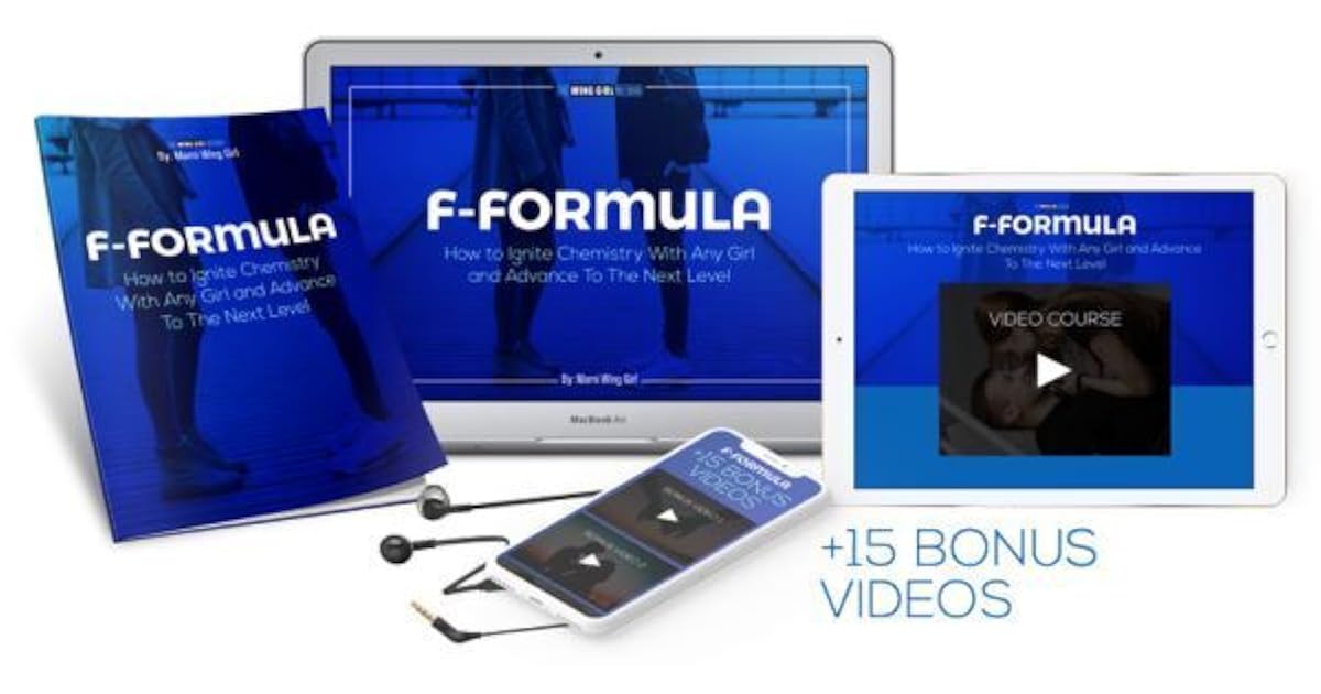 The F Formula: Flirting Techniques To Attract Women by Marni Kinrys.