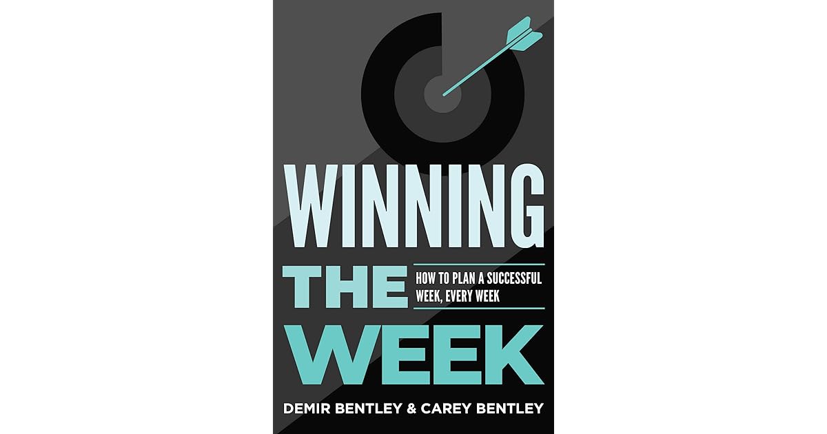 Book giveaway for Winning the Week: How To Plan A Successful Week ...