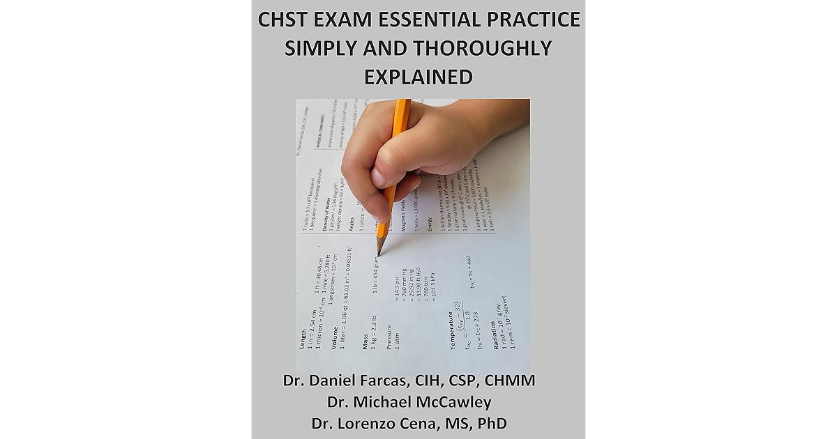 CHST EXAM ESSENTIAL PRACTICE SIMPLY AND THOROUGHLY EXPLAINED by Daniel ...