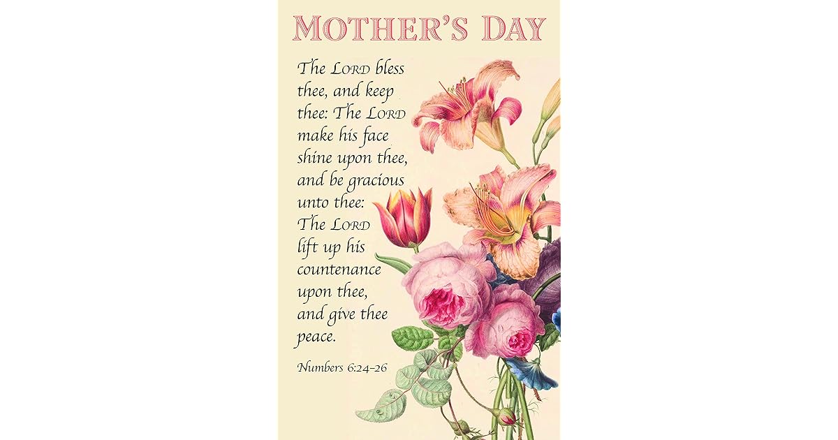 Happy Mother's Day Bulletin (Pkg 100) Mother's Day by Broadman Church ...