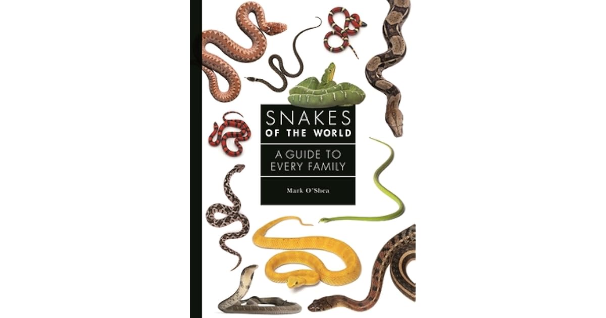 Snakes of the World: A Guide to Every Family by Mark O'Shea