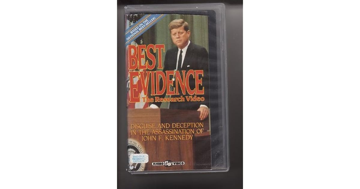 Best Evidence Video Book Jfk [VHS] by David Lifton