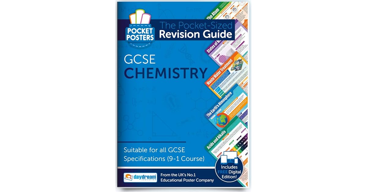 GCSE Chemistry | Pocket Posters: The Pocket-Sized Chemistry Revision ...
