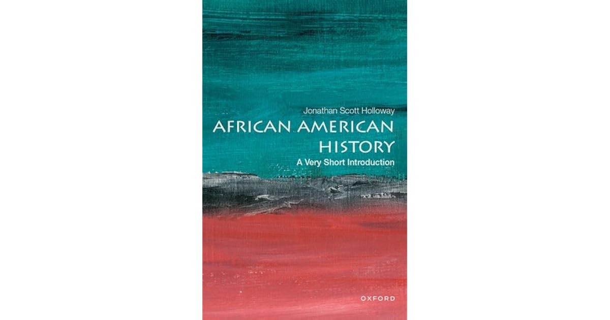 Book giveaway for African American History (VERY SHORT INTRODUCTIONS ...