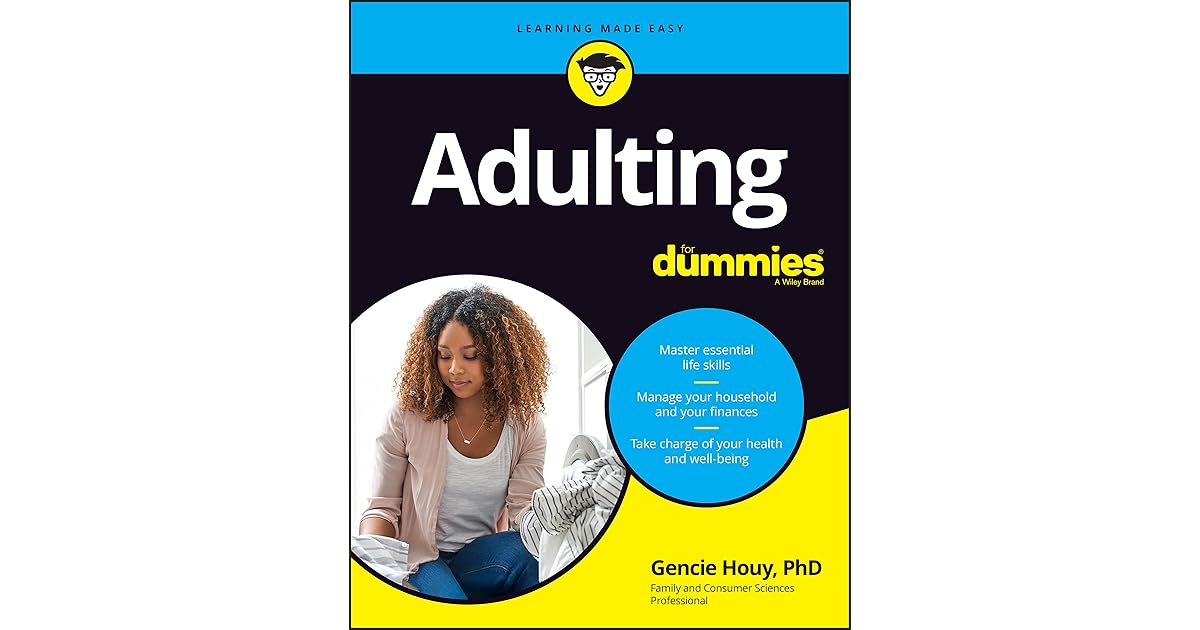 Book giveaway for Adulting For Dummies by Gencie Houy Jan 29-Feb 05, 2023