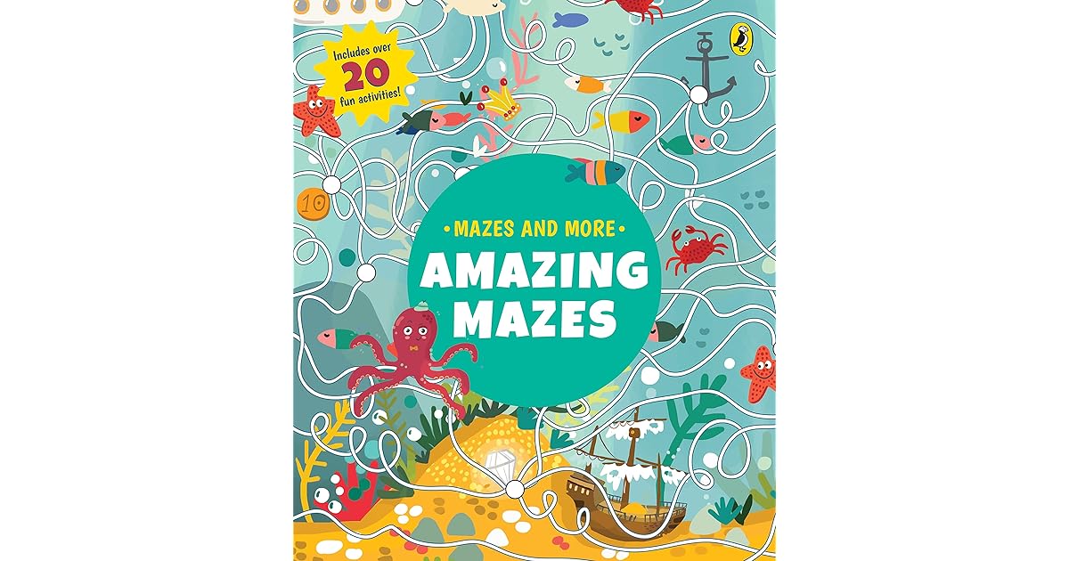 Mazes and More: Amazing Mazes: Activity Books | Age 6 and up | Full ...